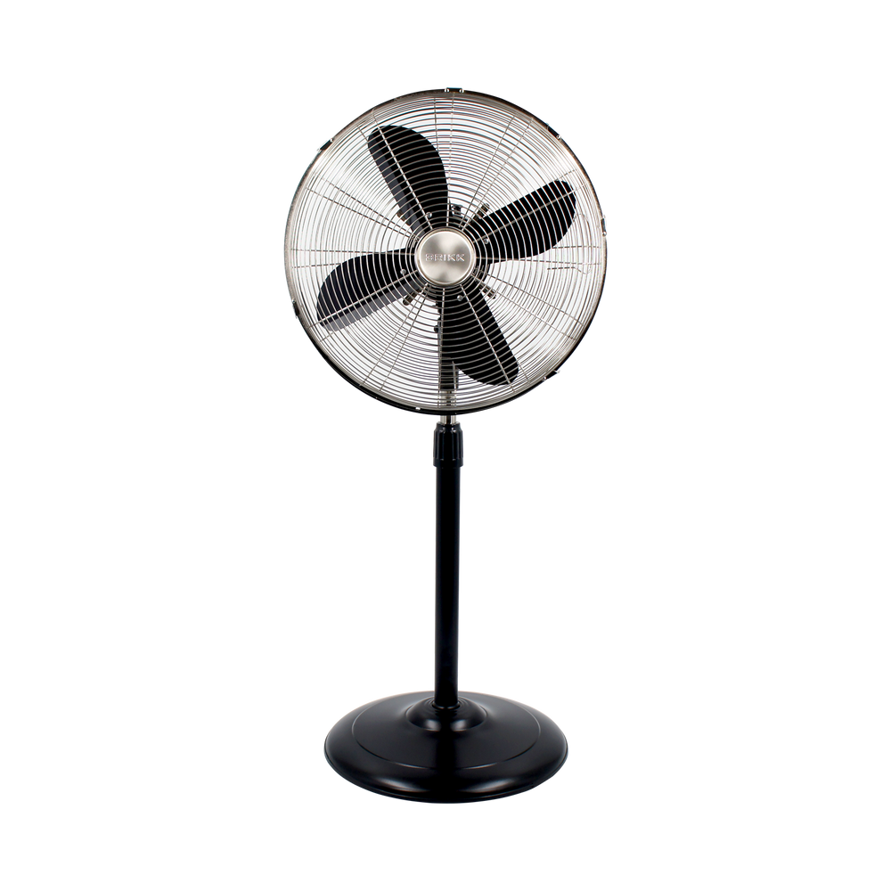 BRIKK 16" Vintage Stand Fan (BRFJ-16CRM)