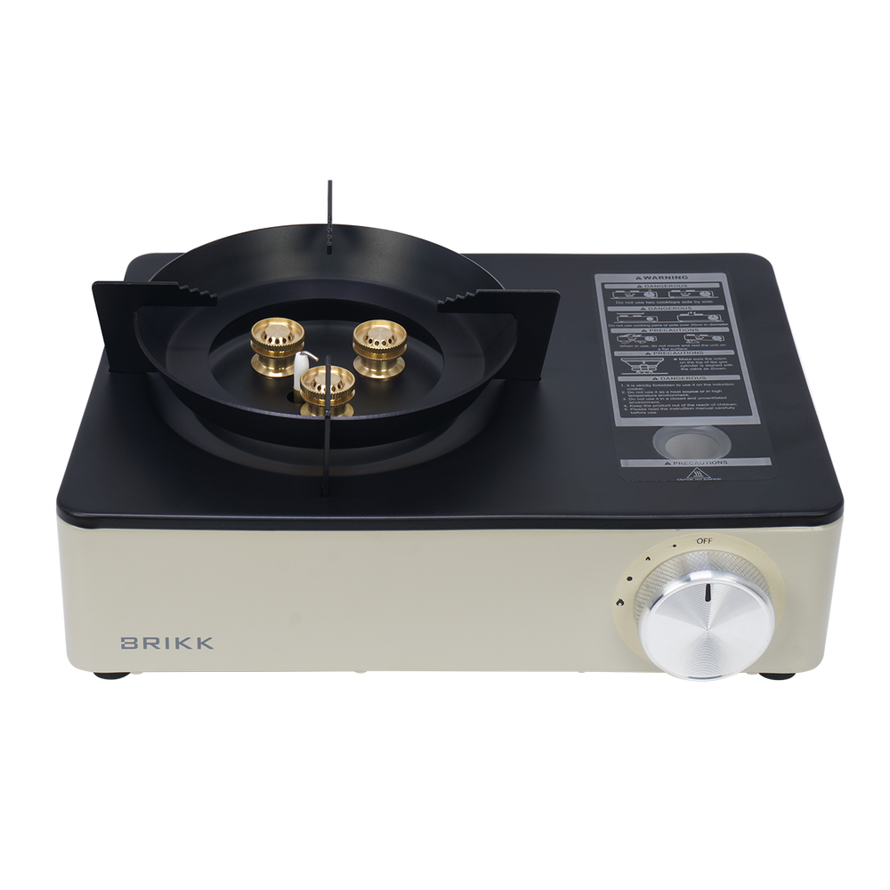 BRIKK Mini Portable Cassette Stove (BMPCSBC)
