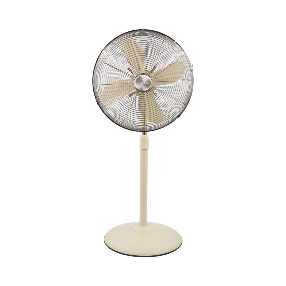 BRIKK 16" Vintage Stand Fan (BRFJ-16CRM)